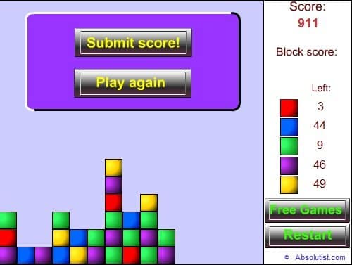 Blocos - Jogo Grátis Online | FunnyGames