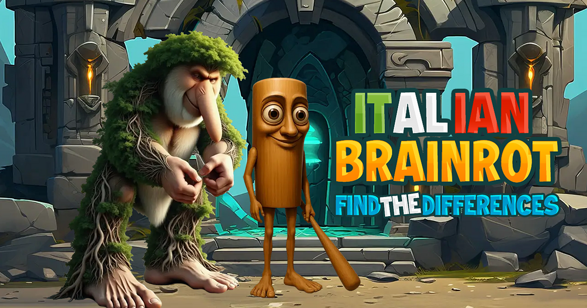 Italian Brainrot: Find the Differences - Jogo Grátis Online | FunnyGames
